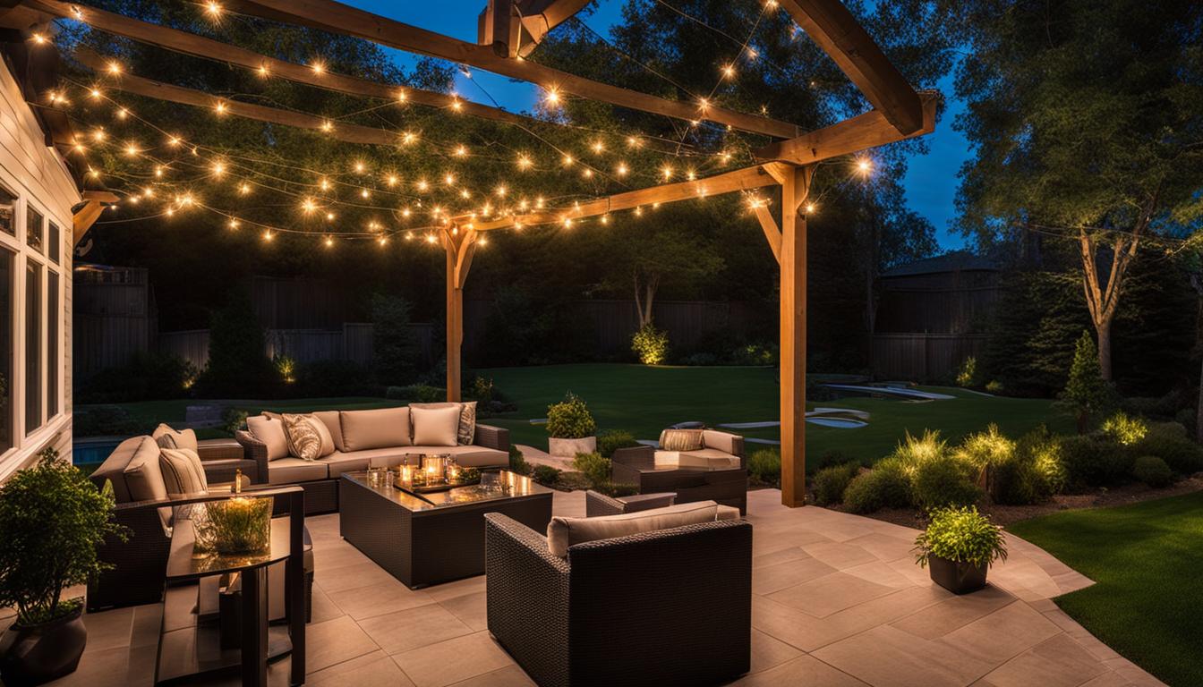 Interlocking Lighting Ideas: Illuminating Your Outdoor Space